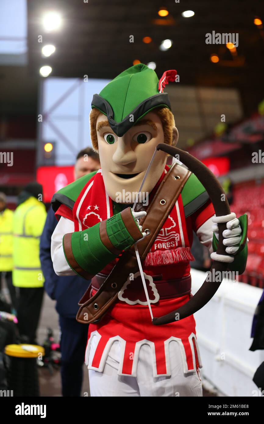 Nottingham forest mascot hi-res stock photography and images - Alamy