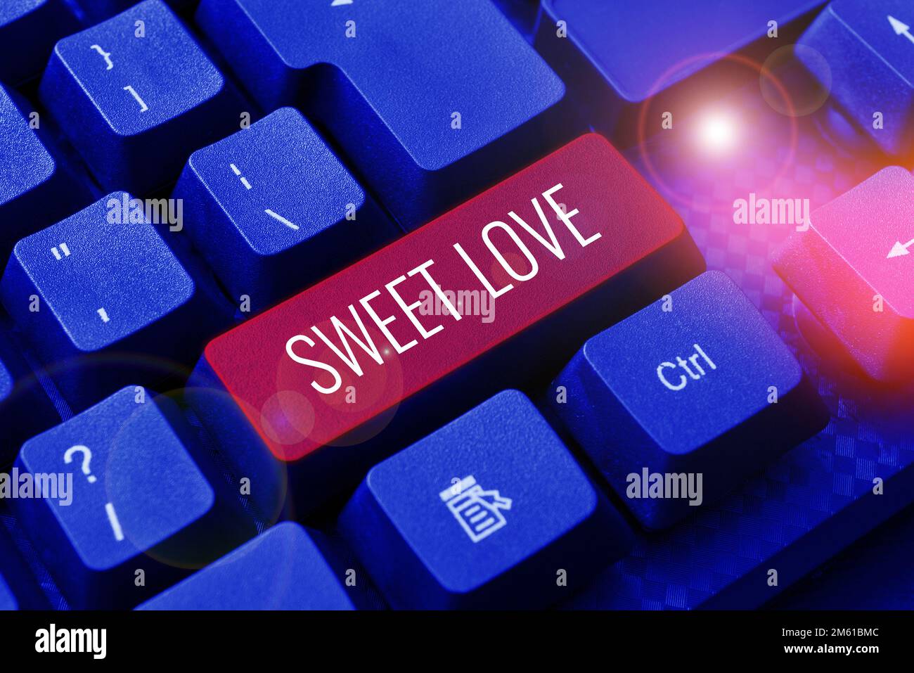 Sign displaying Sweet Love. Business concept Title for beloved person ...
