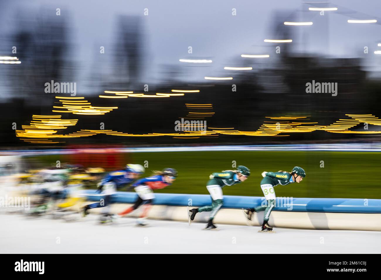 National championships marathon speed skating hi-res stock photography ...