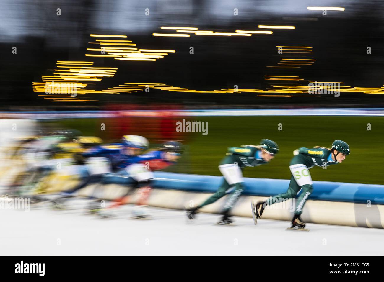National championships marathon speed skating hi-res stock photography ...