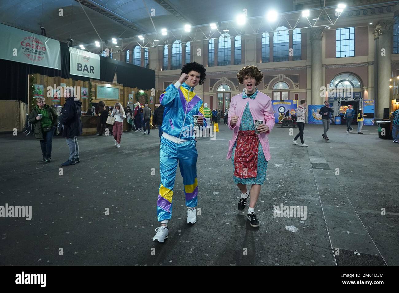 A general view of fans during day fourteen of the Cazoo World Darts ...