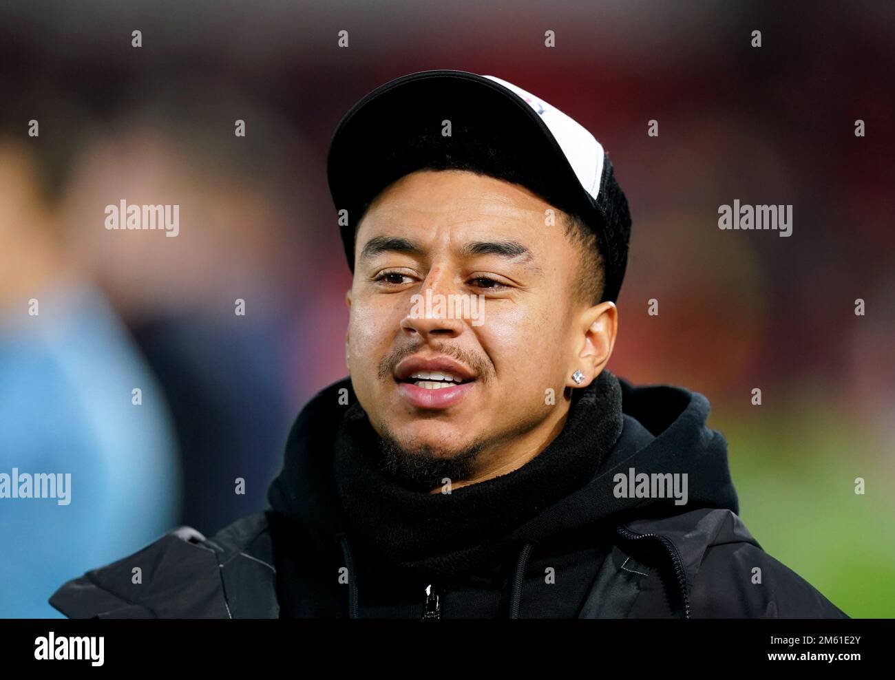 Nottingham Forest's Jesse Lingard ahead of the Premier League match at ...