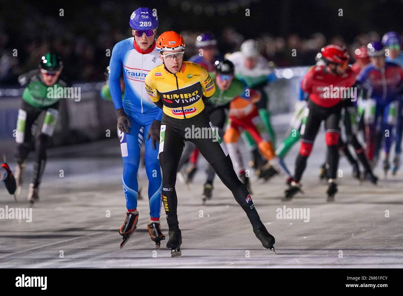 AMSTERDAM, NETHERLANDS - JANUARY 1: Mats Stoltenborg of team Jumbo ...
