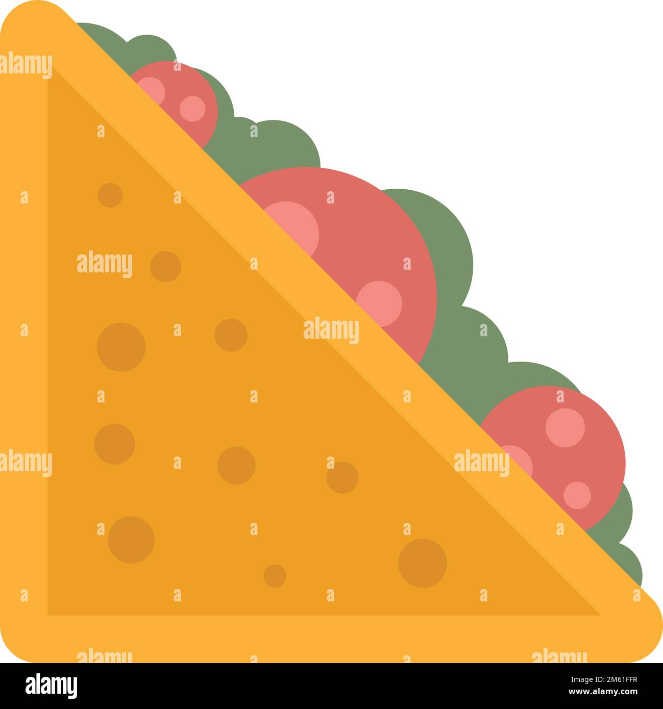 Sandwich icon. Flat illustration of Sandwich vector icon for web design ...