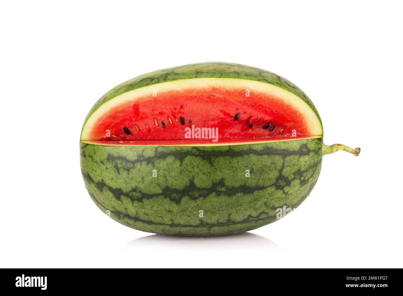 watermelon on white background Stock Photo - Alamy