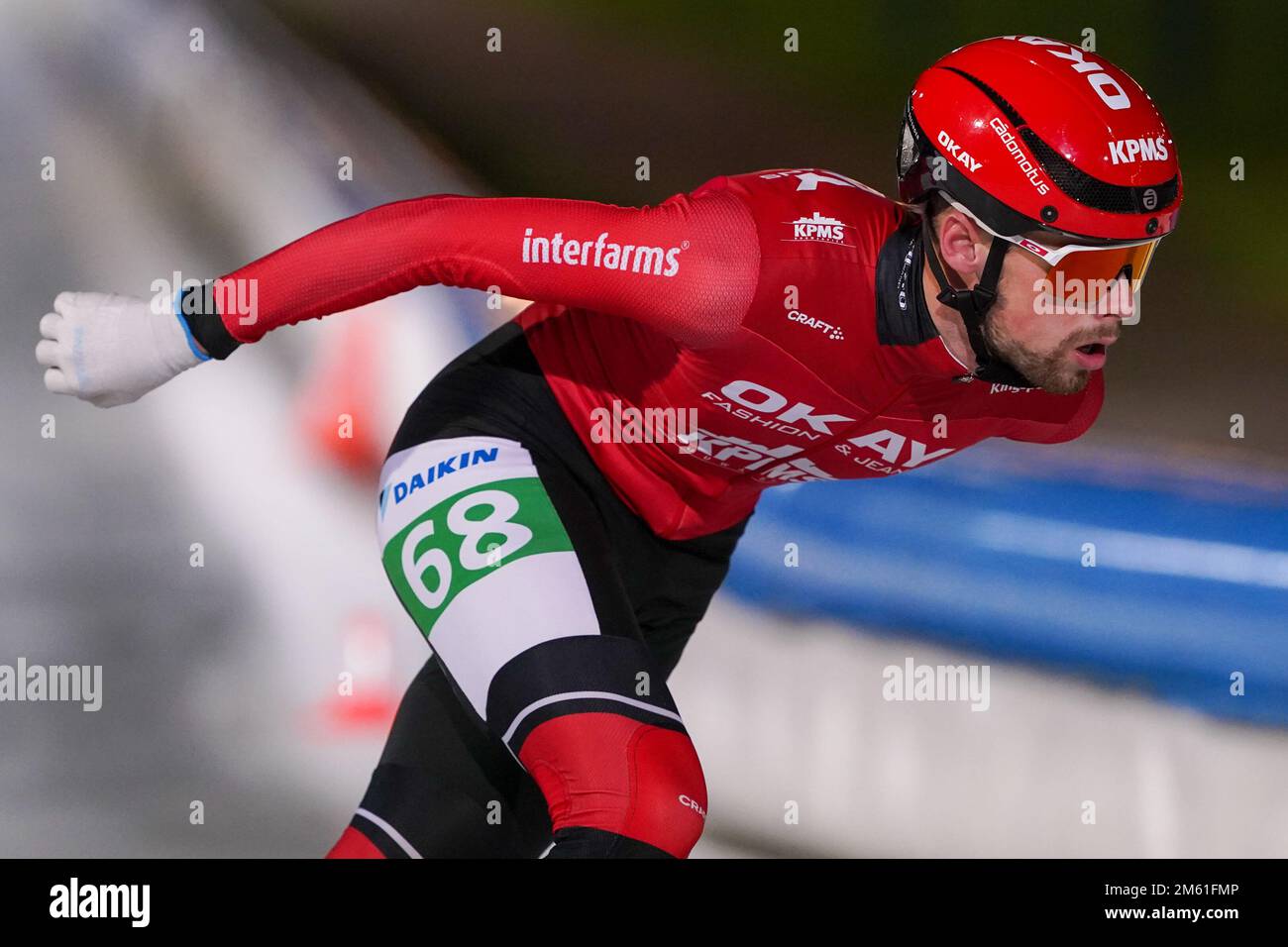 AMSTERDAM, NETHERLANDS - JANUARY 1: Marco van der Tuin of team OKAY ...