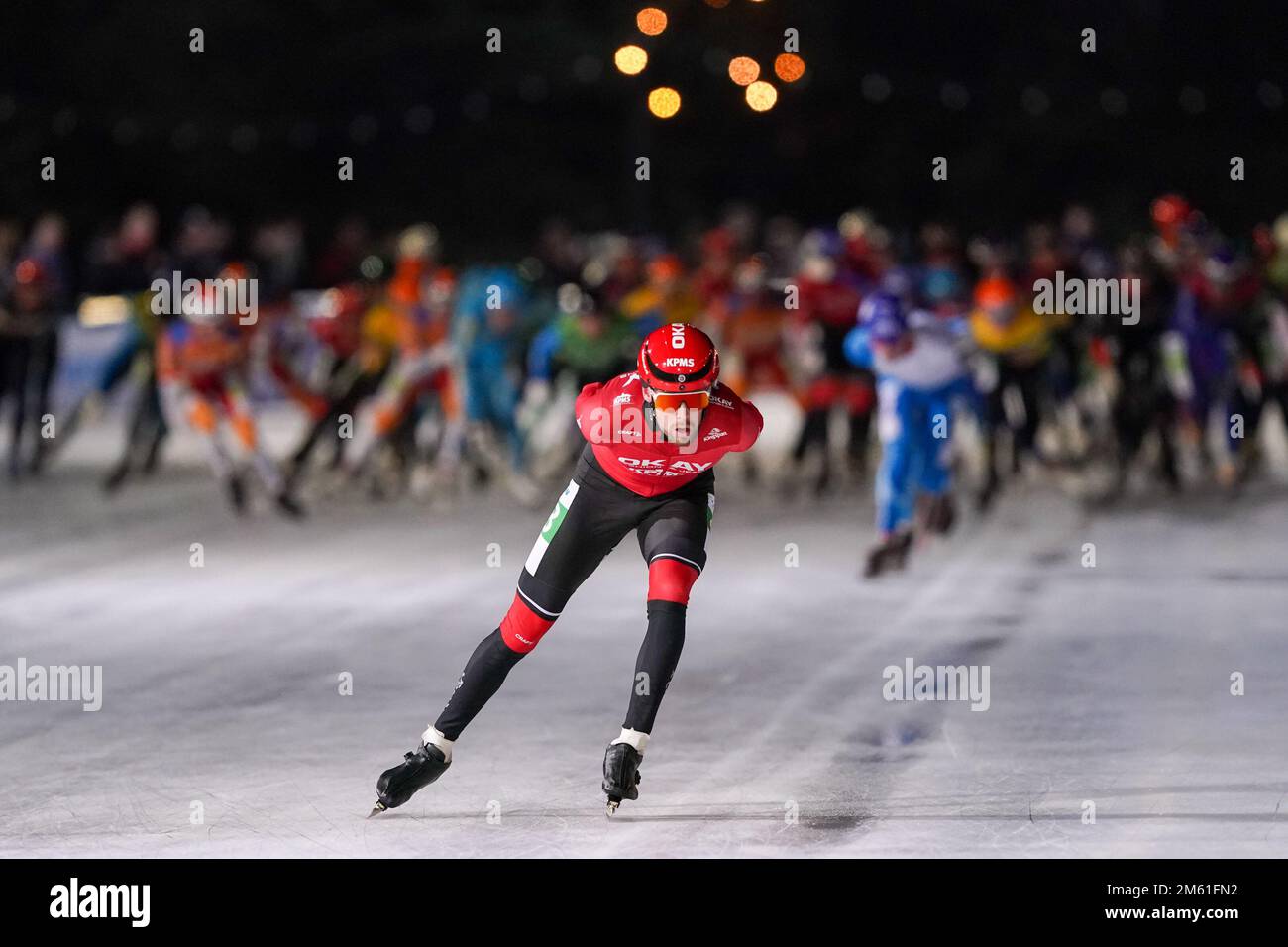 AMSTERDAM, NETHERLANDS - JANUARY 1: Marco van der Tuin of team OKAY ...