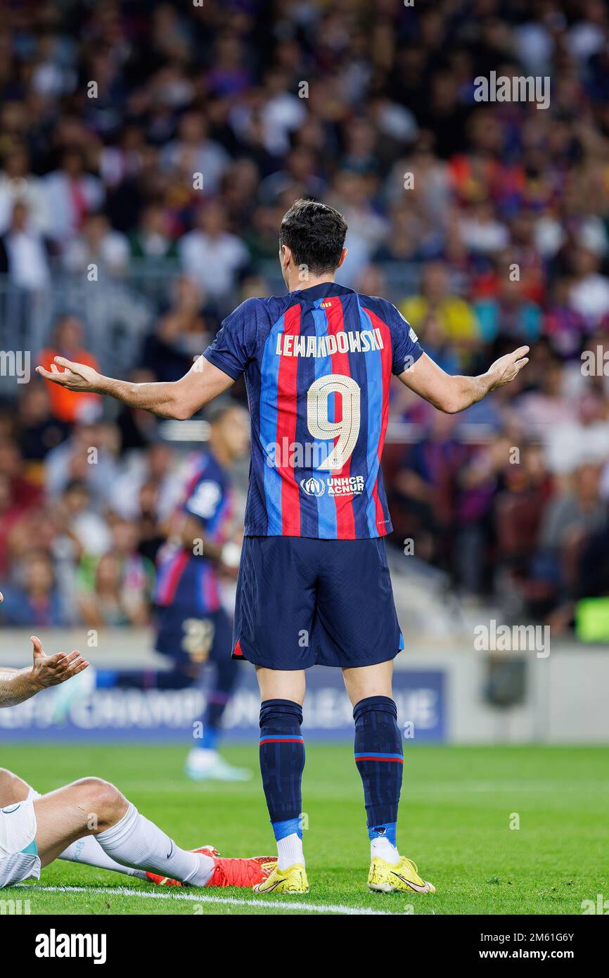 Lewandowski barcelona champions league hi-res stock photography and ...