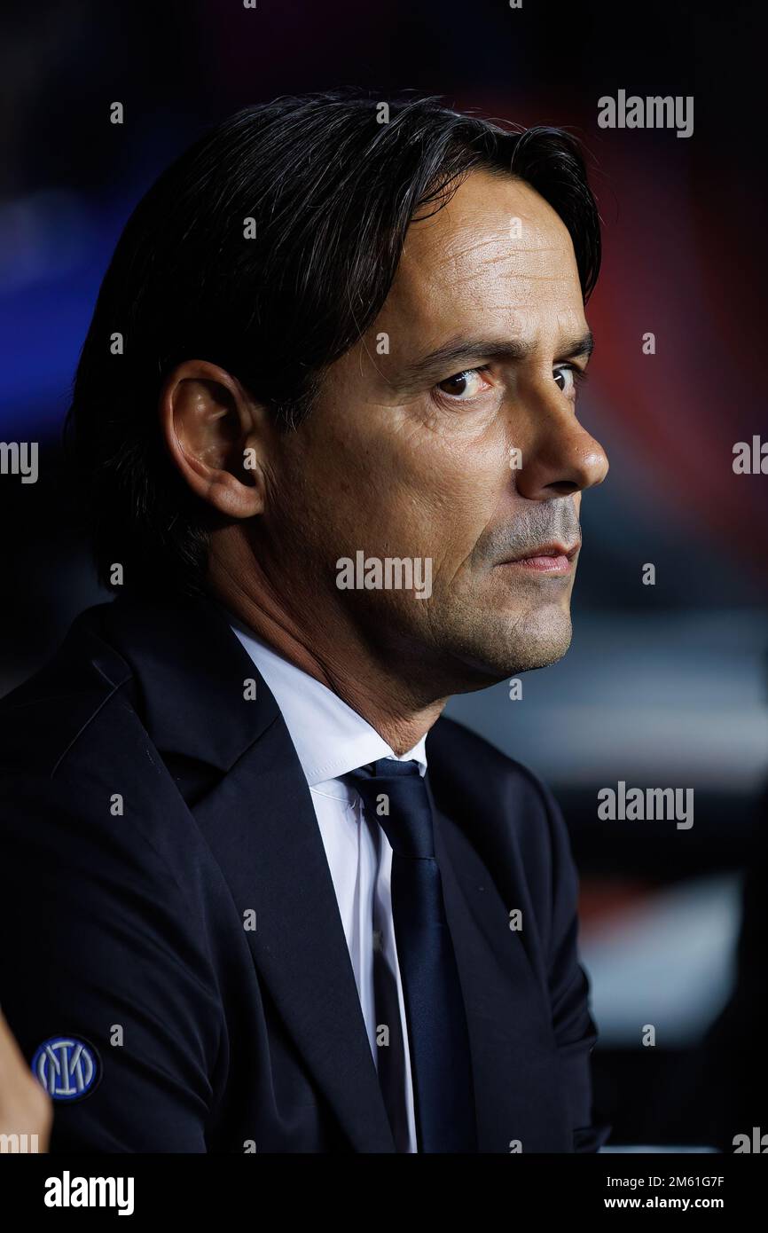 Simone inzaghi manager hi-res stock photography and images - Alamy