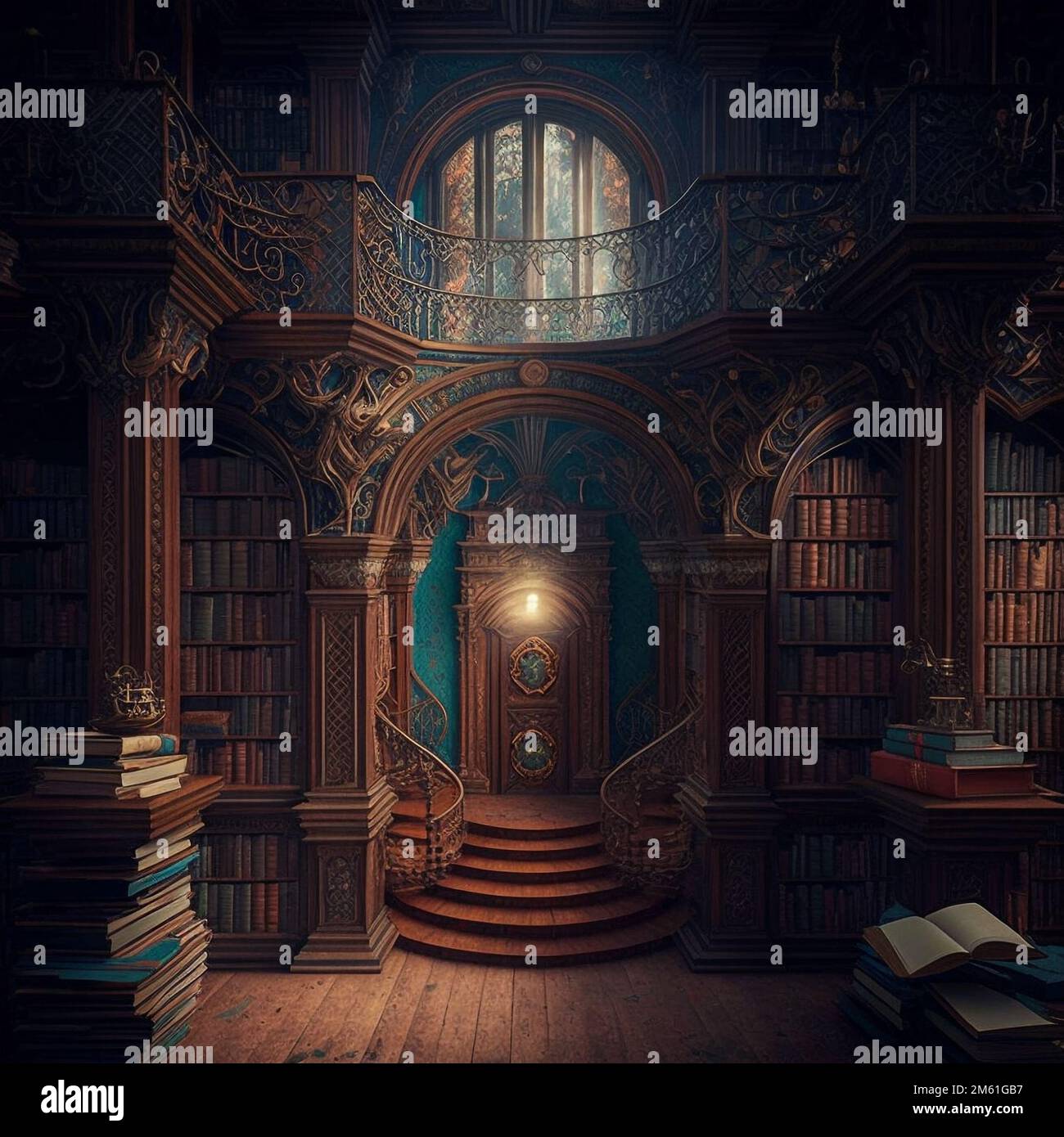 Beautiful old books hi-res stock photography and images - Alamy