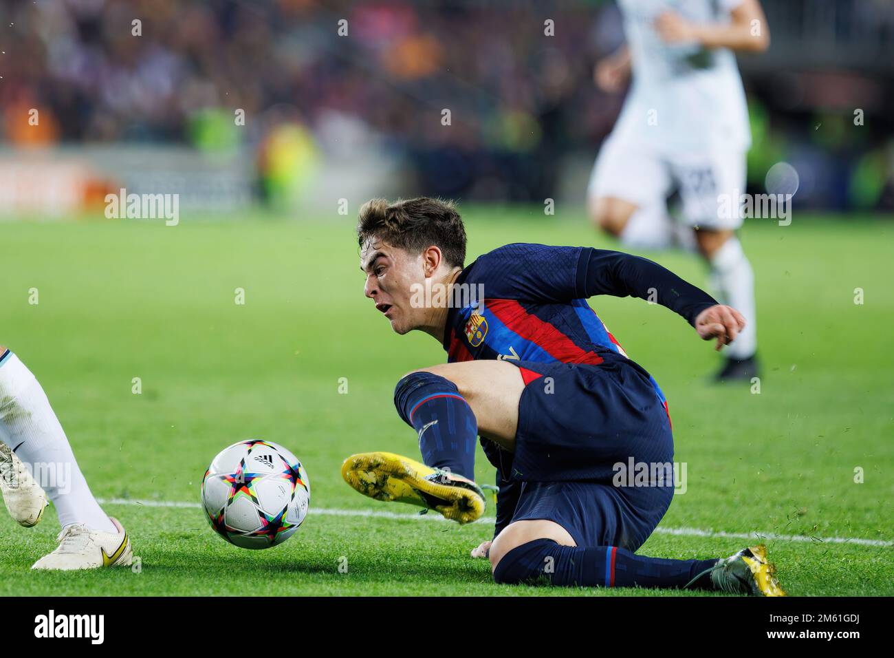 Gavi barcelona champions league hi-res stock photography and images - Alamy