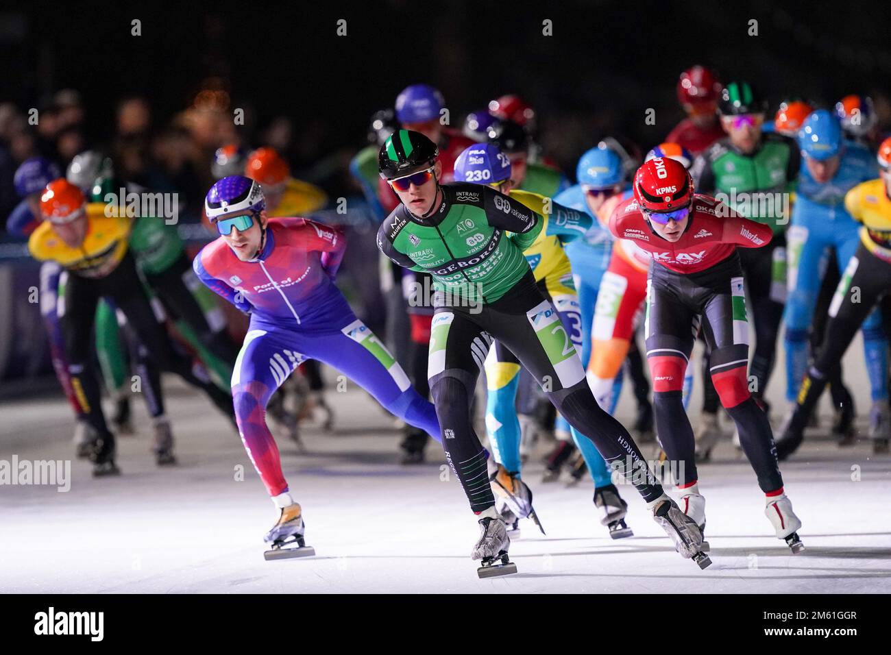 AMSTERDAM, NETHERLANDS - JANUARY 1: Evert Hoolwerf of team Reggeborgh ...