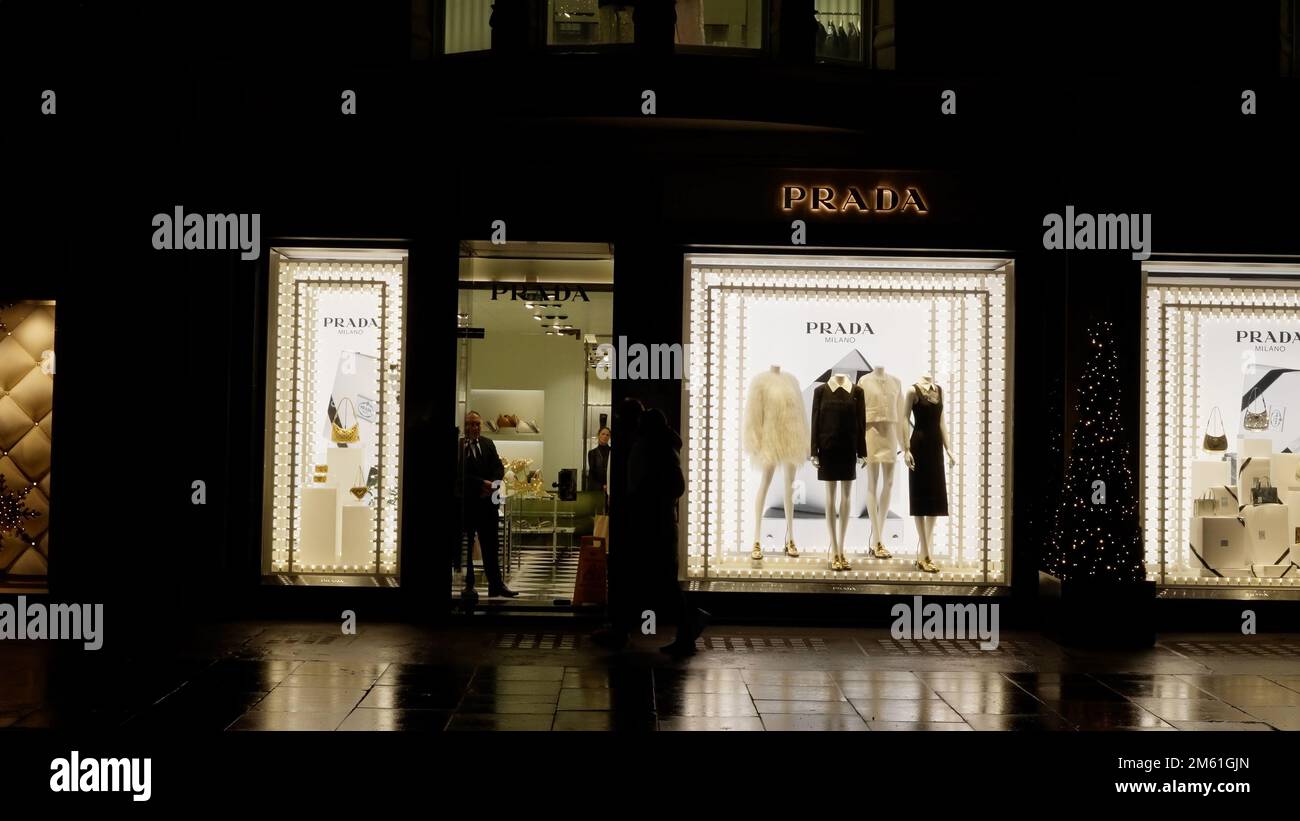 Prada harrods london hi-res stock photography and images - Alamy