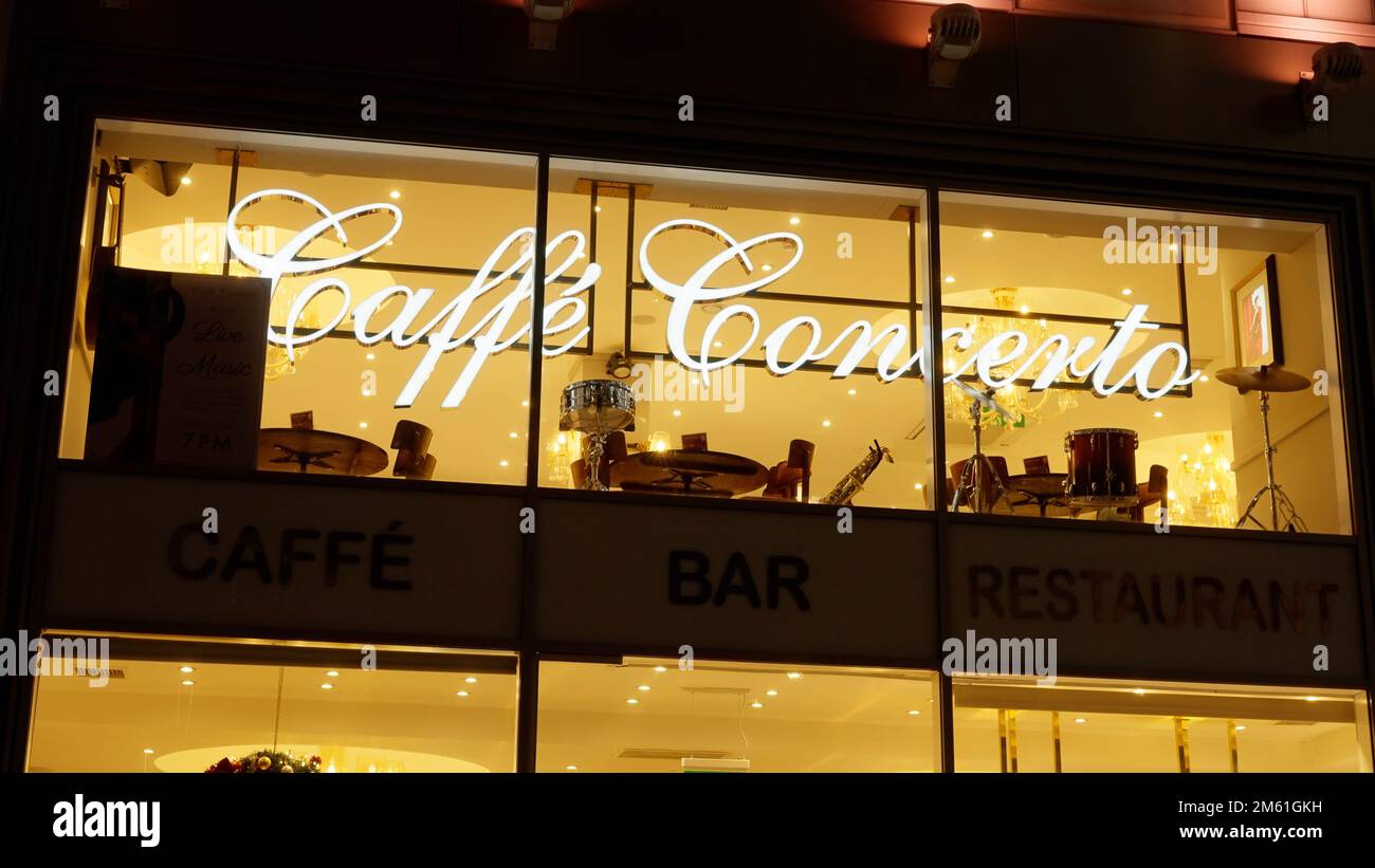 Caffe Concerto - Beautiful cafe in London West End - LONDON, UK ...