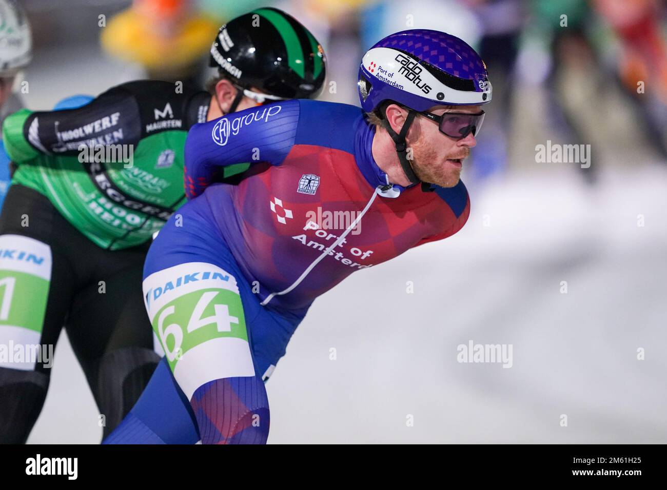 AMSTERDAM, NETHERLANDS - JANUARY 1: Christoffel Hendriks of team Port ...