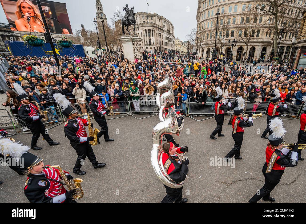 London new year day parade 2023 hi-res stock photography and images - Alamy