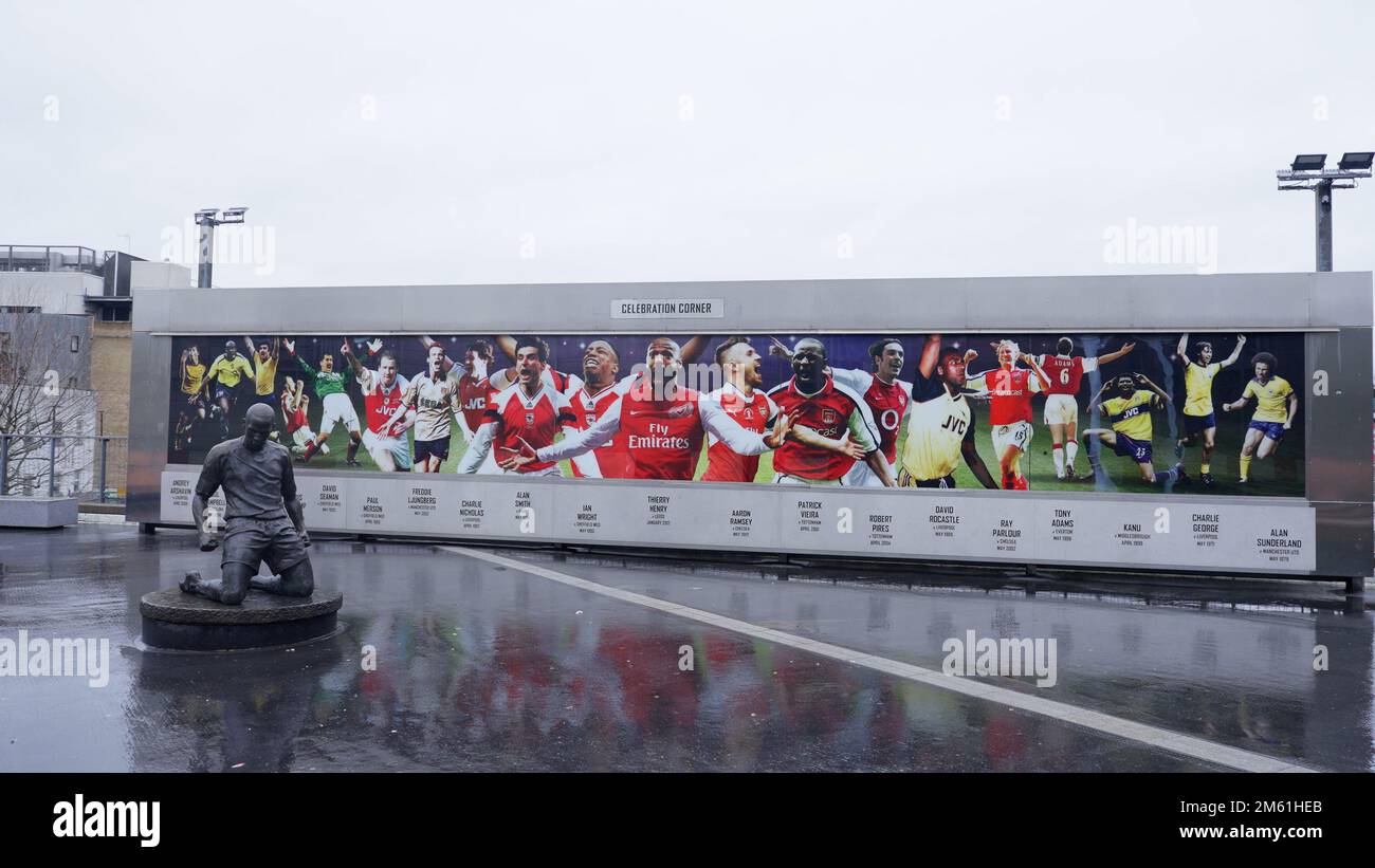 Emirates Stadium - home of Arsenal London football club - LONDON, UK ...