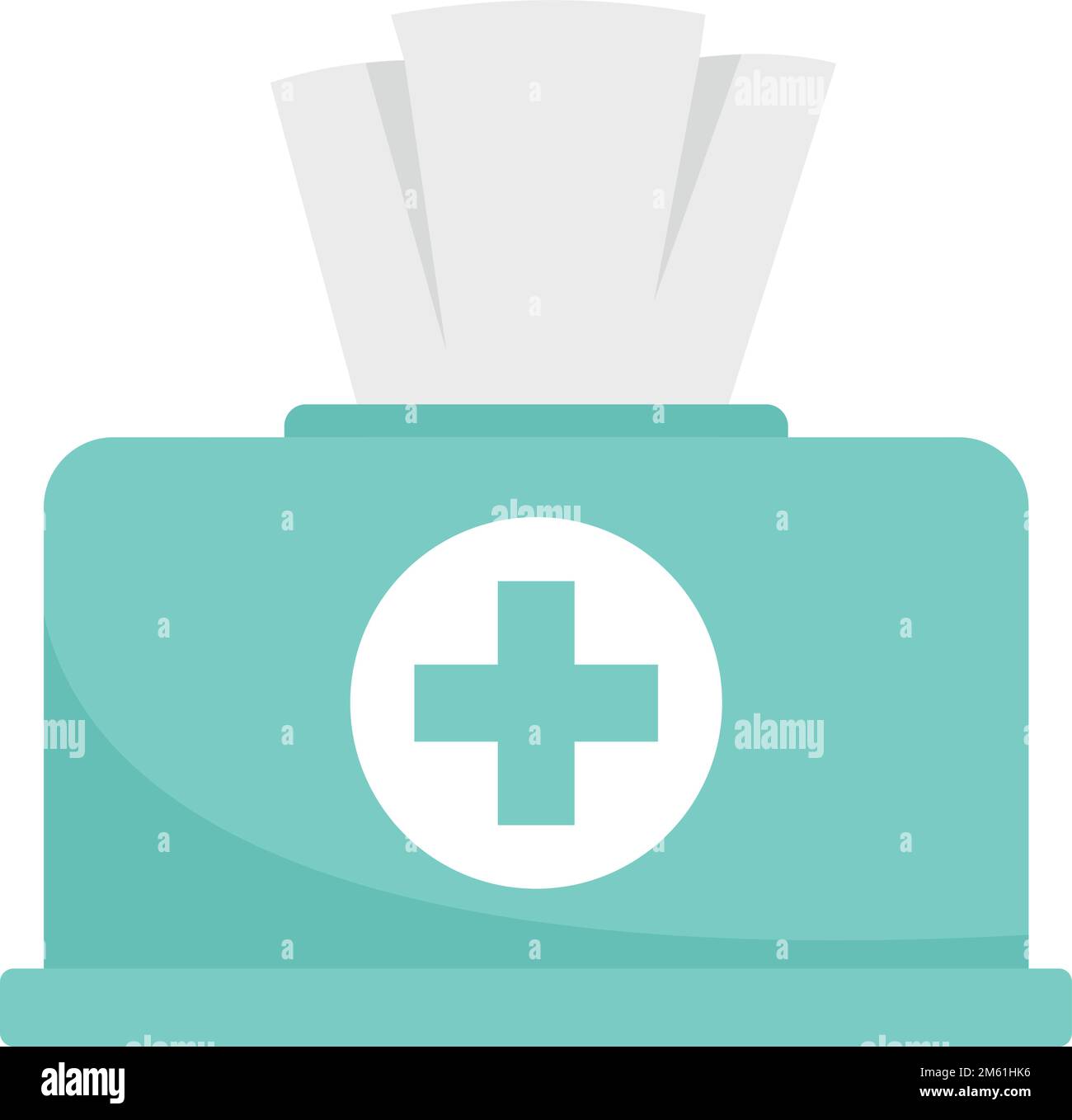 Disinfection wipes icon. Flat illustration of Disinfection wipes vector ...