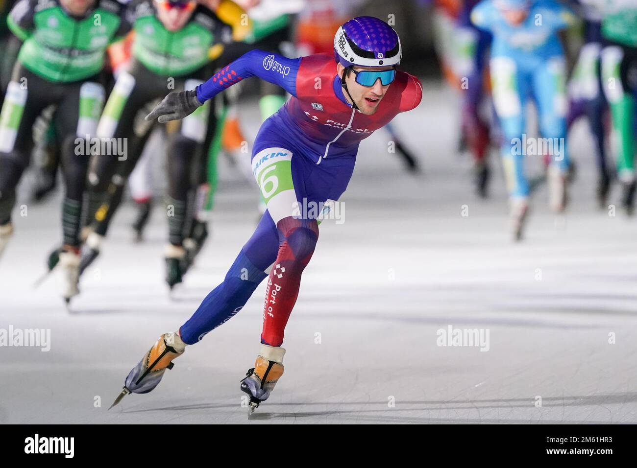 AMSTERDAM, NETHERLANDS - JANUARY 1: Jan-Willem Broos of team Port of ...