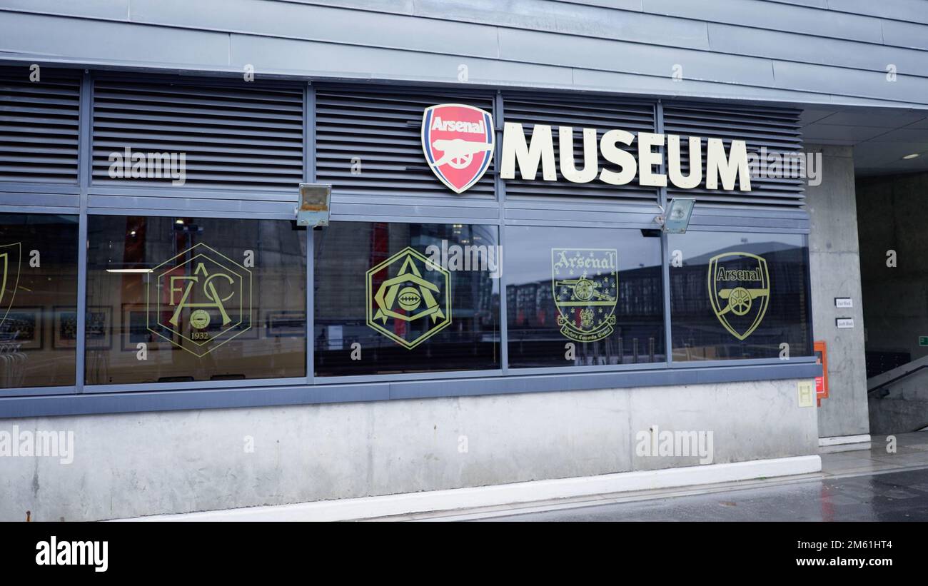 Emirates Stadium - home of Arsenal London football club - LONDON, UK ...