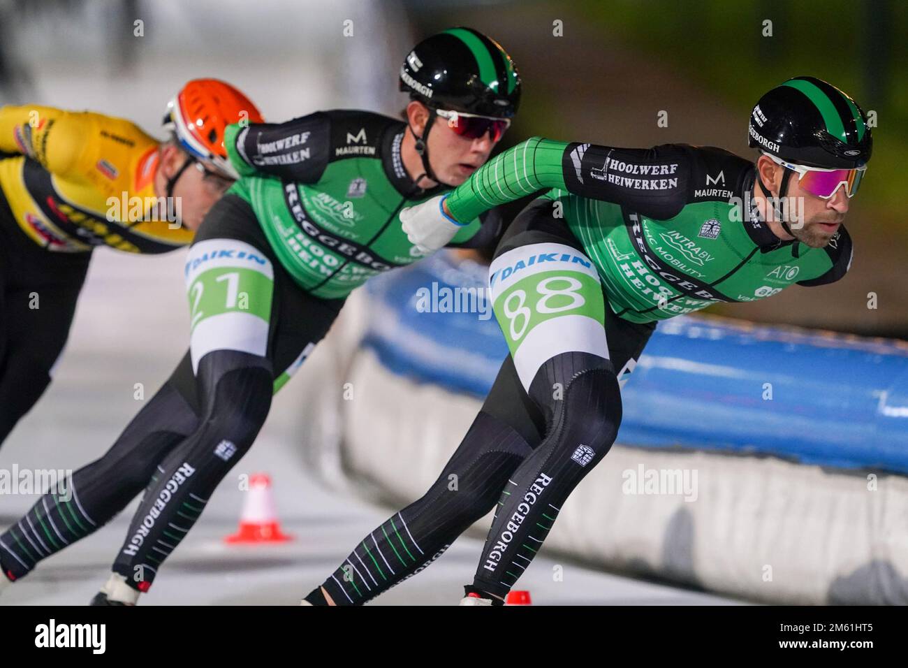 AMSTERDAM, NETHERLANDS - JANUARY 1: Crispijn Ariëns of team Reggeborgh ...