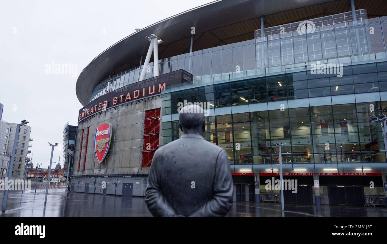 Emirates Stadium - home of Arsenal London football club - LONDON, UK ...