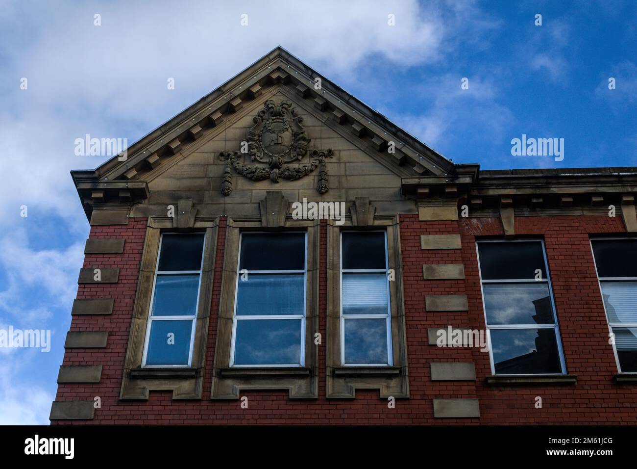 The former Blakey Moor School, Blackburn Stock Photo - Alamy
