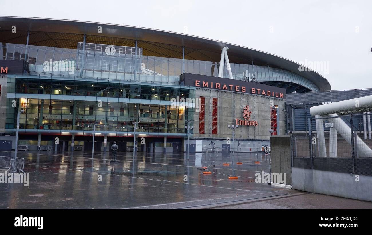Emirates Stadium - home of Arsenal London football club - LONDON, UK ...