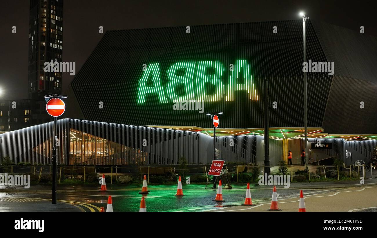 ABBA Arena in London - the famous concert hall - LONDON, UK - DECEMBER ...