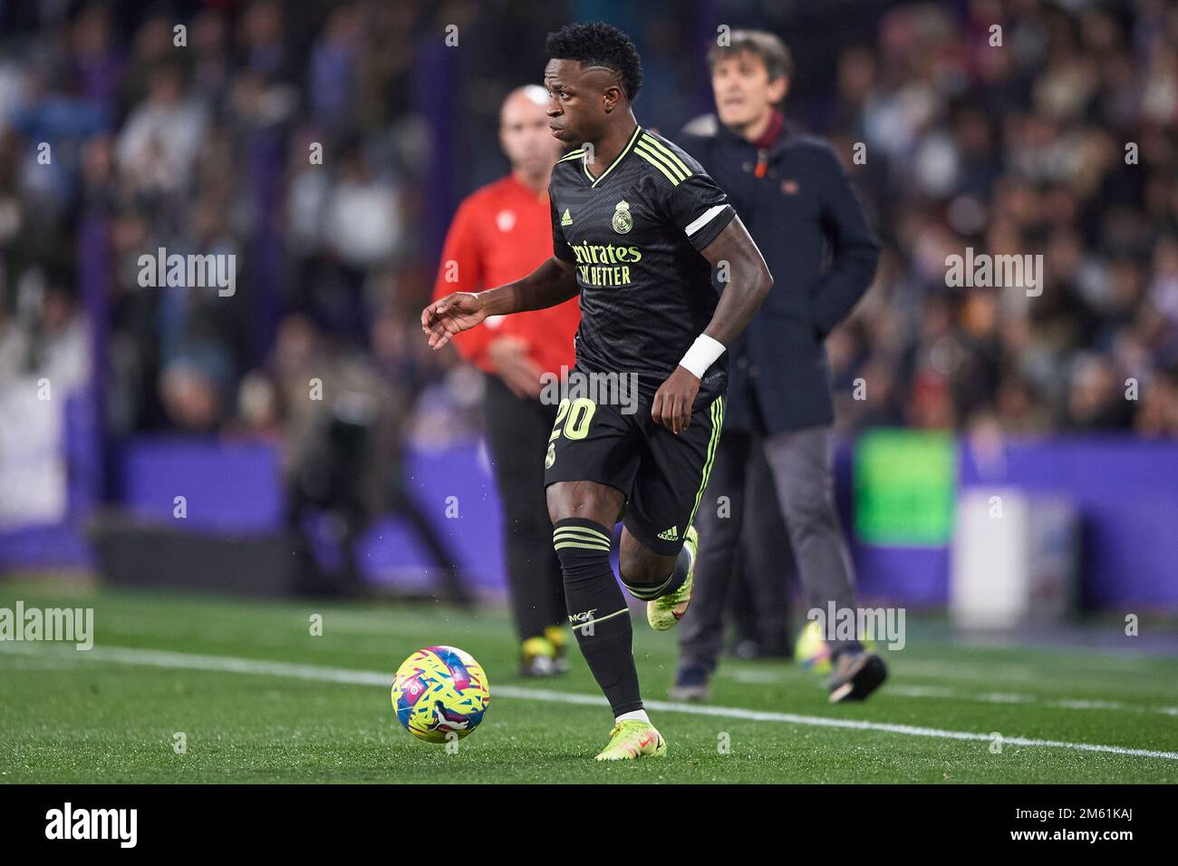 Vinicius Jr 'Vini’ of Real Madrid CF during the La Liga Santander match ...