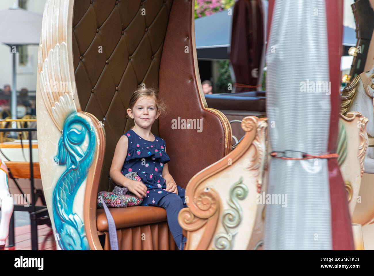 Riding a carousel hi-res stock photography and images - Alamy