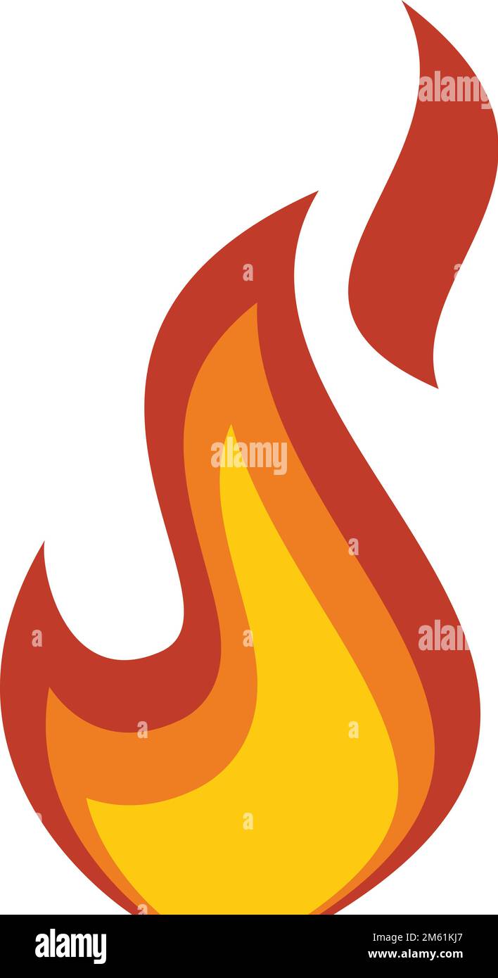 Fire icon. Flat illustration of Fire vector icon for web design ...
