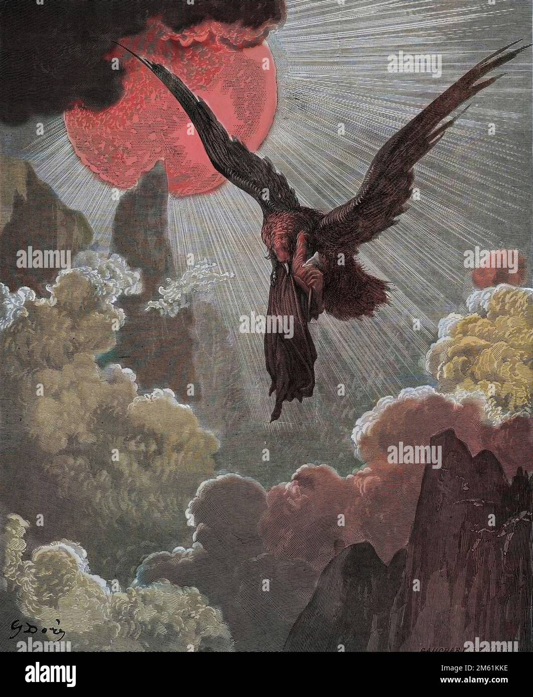 The Divine Comedy by Dante Alighieri , Purgatorio, Canto 9 : Dante, in ...