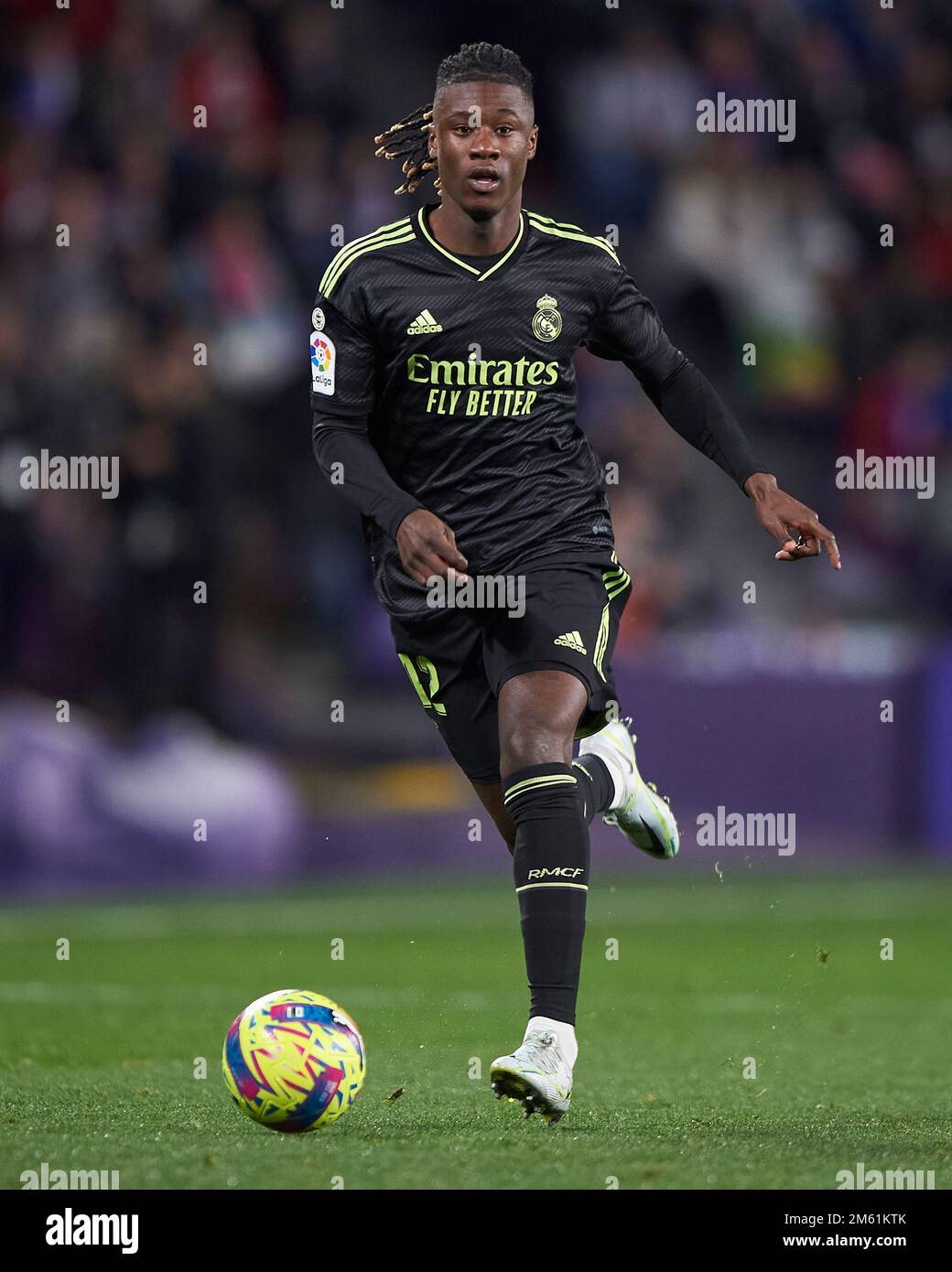Eduardo Camavinga of Real Madrid CF during the La Liga Santander match ...