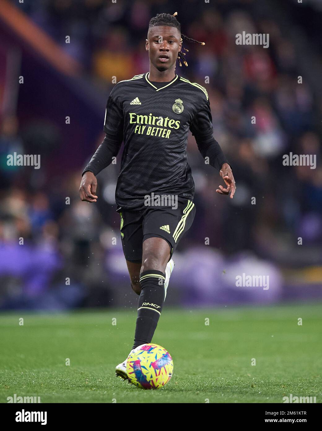 Eduardo Camavinga of Real Madrid CF during the La Liga Santander match ...