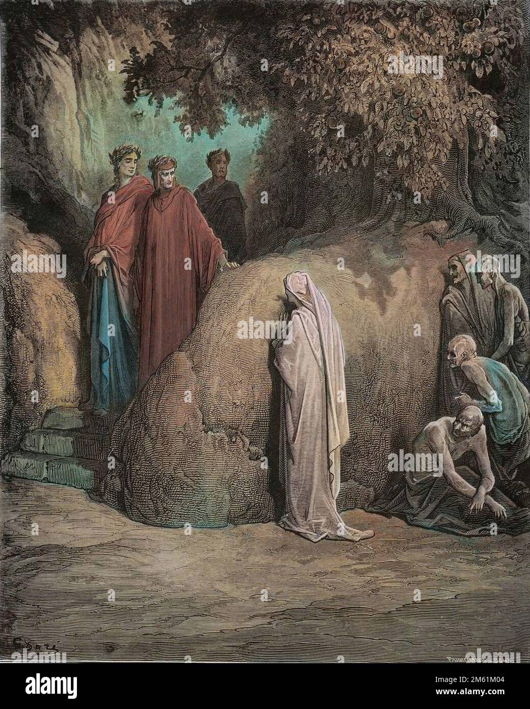 The Divine Comedy by Dante Alighieri , Purgatorio, Canto 23 : Dante ...