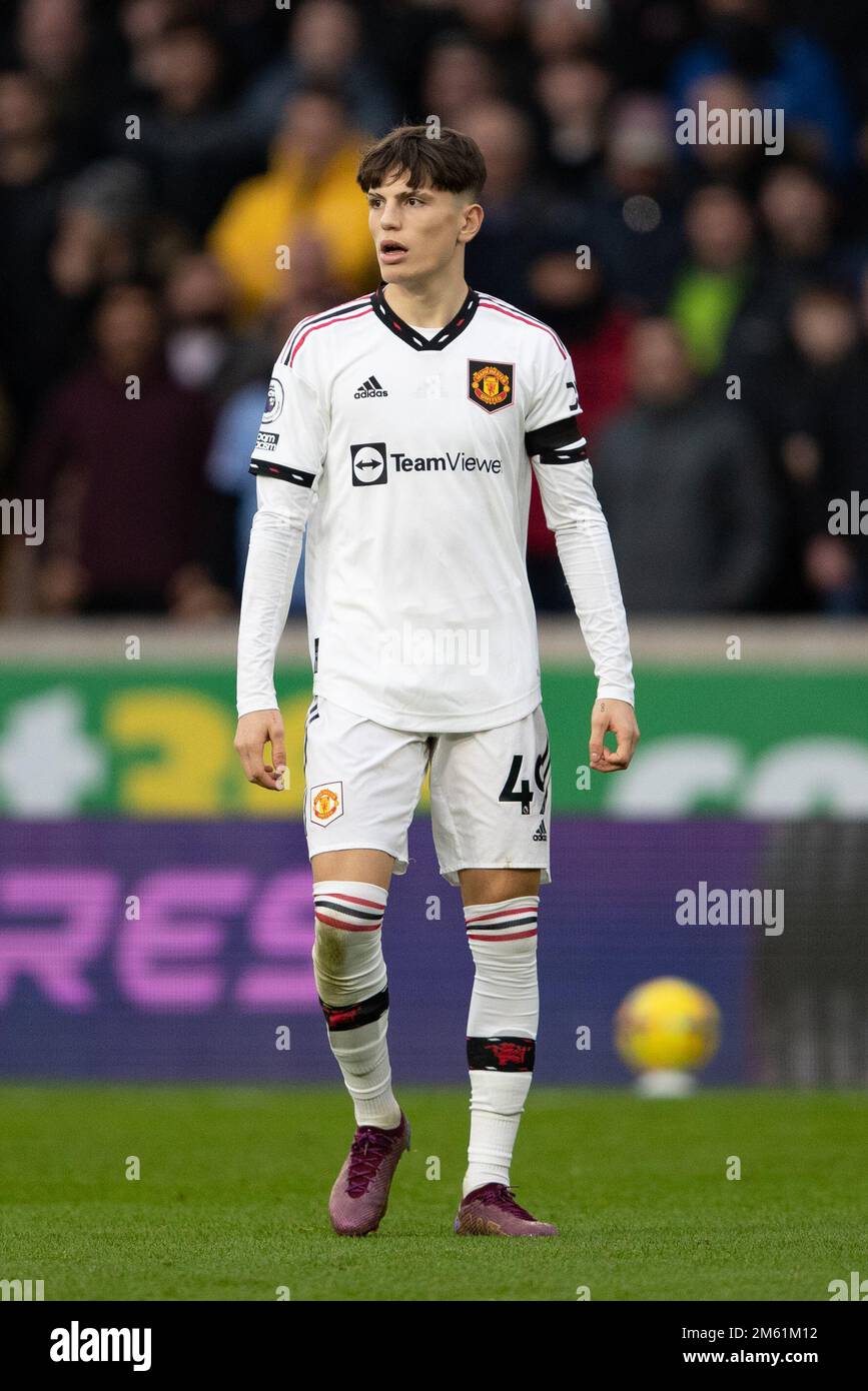 Garnacho manchester united 2022 hi-res stock photography and images - Alamy