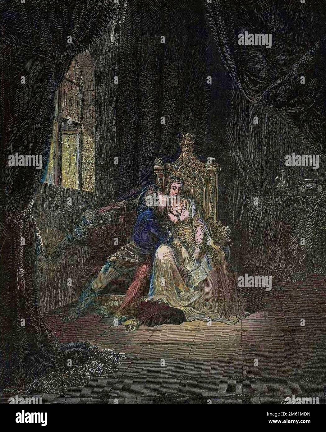 The Divine Comedy by Dante Alighieri , Inferno, Canto 5 : Paolo and ...