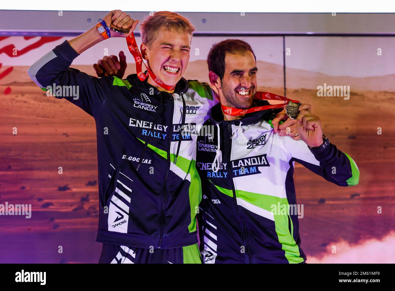 428 GOCZAL Eryk (pol), MENA Oriol (spa), Coban-Energylandia Rally Team ...