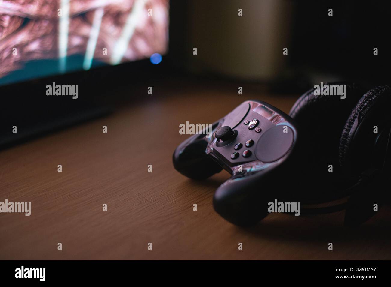Steam game controller Stock Photo - Alamy