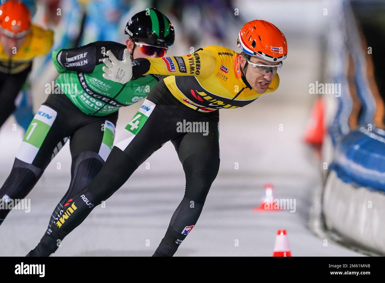 AMSTERDAM, NETHERLANDS - JANUARY 1: Mats Stoltenborg of team Jumbo ...