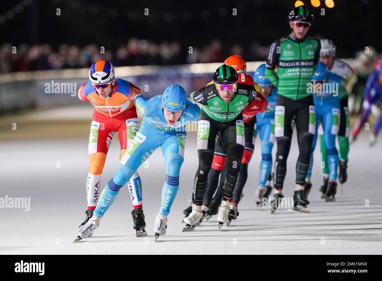 AMSTERDAM, NETHERLANDS - JANUARY 1: Jordy Harink of team Royal A-ware ...