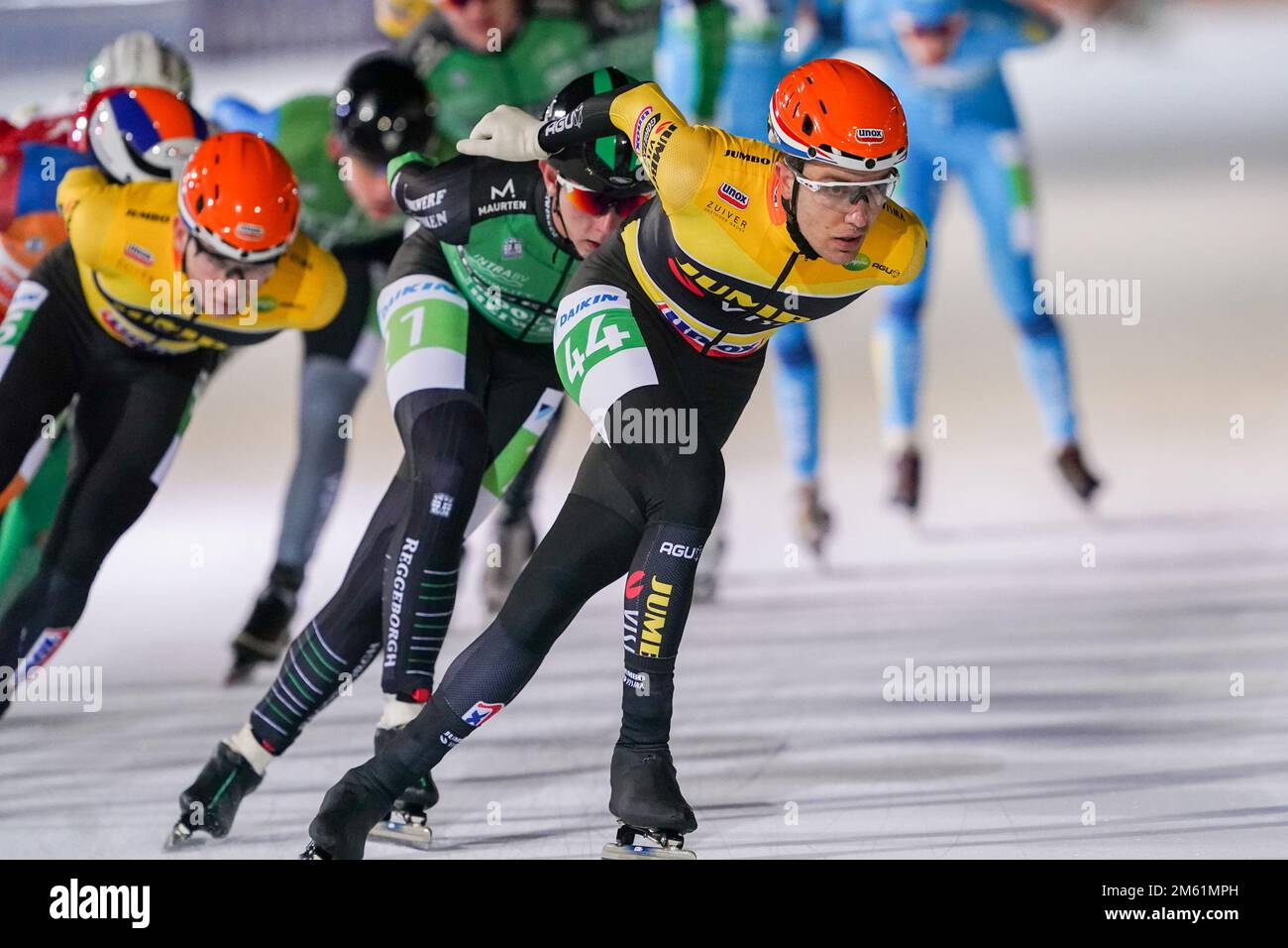AMSTERDAM, NETHERLANDS - JANUARY 1: Mats Stoltenborg of team Jumbo ...