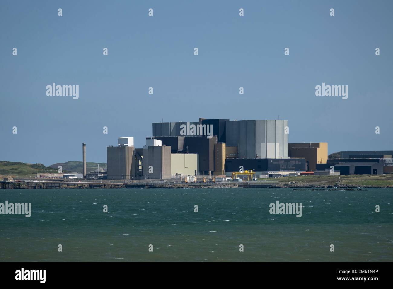 Wylfa Nuclear Power Station (Welsh: Atomfa'r Wylfa), Anglesey, North ...
