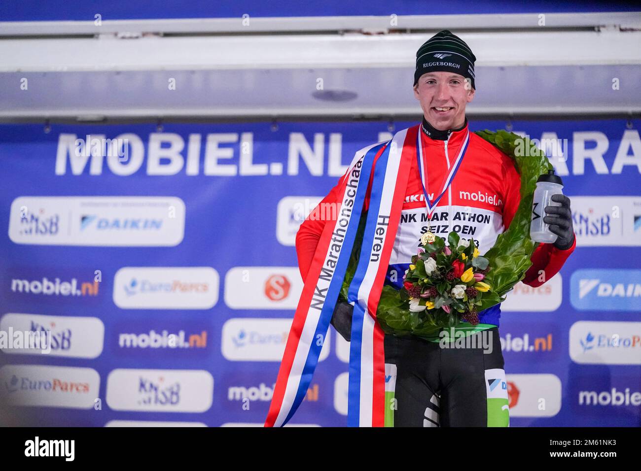 AMSTERDAM, NETHERLANDS - JANUARY 1: Evert Hoolwerf of team Reggeborgh ...