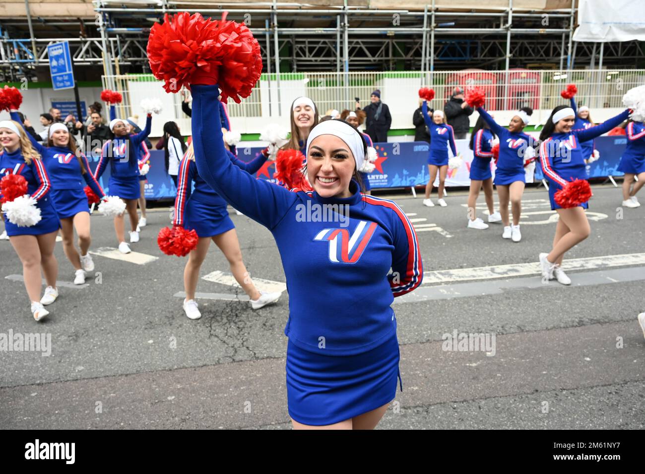 London's annual New Year parade featuring hundreds of floats on January ...