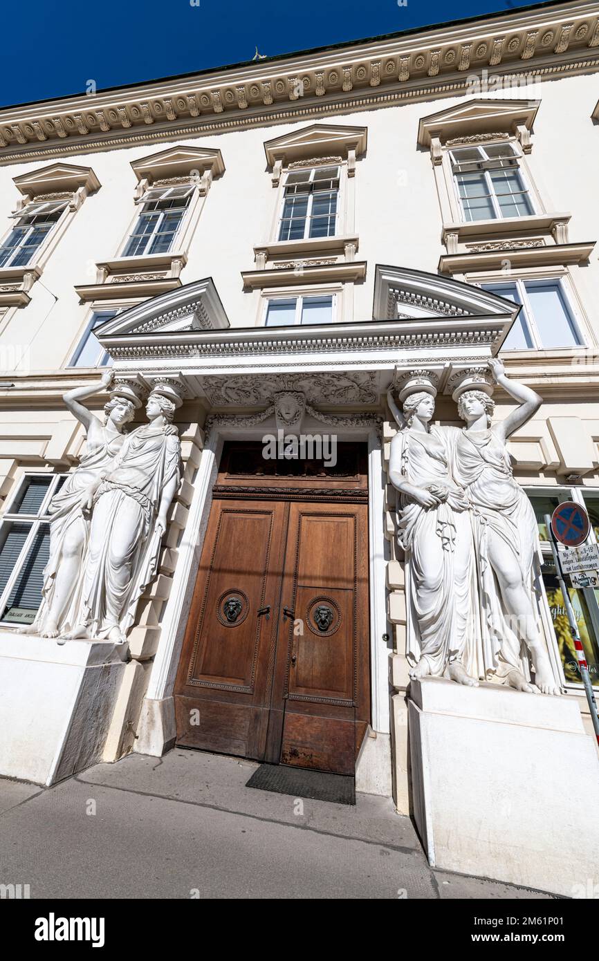 Palais Pallavicini, Josefsplatz 5, Vienna Stock Photo - Alamy