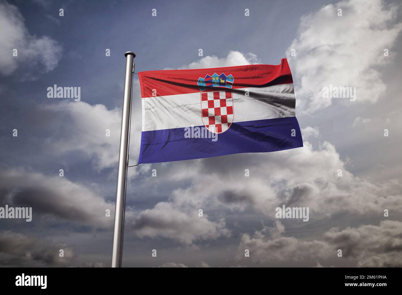 flag of croatia in europe croatia eu flag Croatia rings in the 2023 New ...