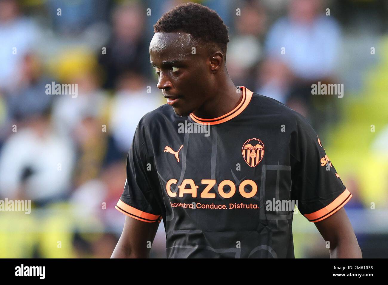 Mouctar Diakhaby of Valencia CF during the La Liga match between ...