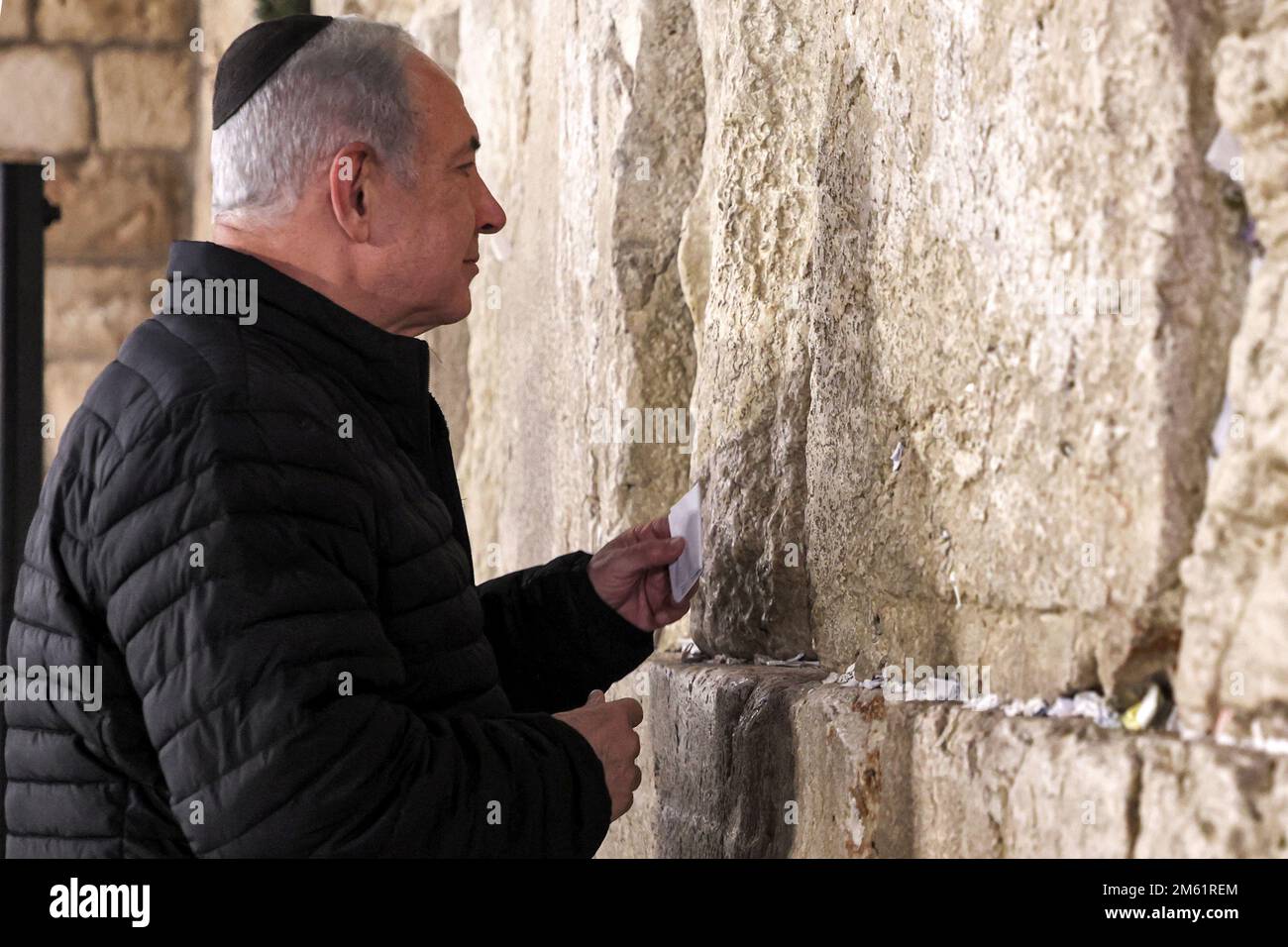 Jerusalem, Israel. 01st Jan, 2023. Israel's Prime Minister Benjamin ...